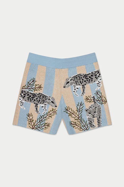 Snow Leopard Knit Short – New Republic