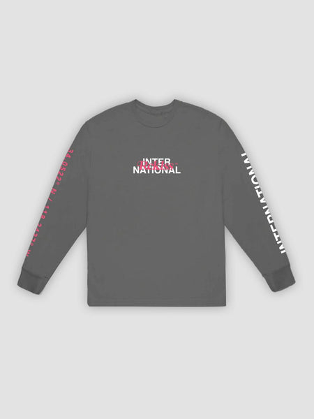 Overlay Long Sleeve - Charcoal – New Republic