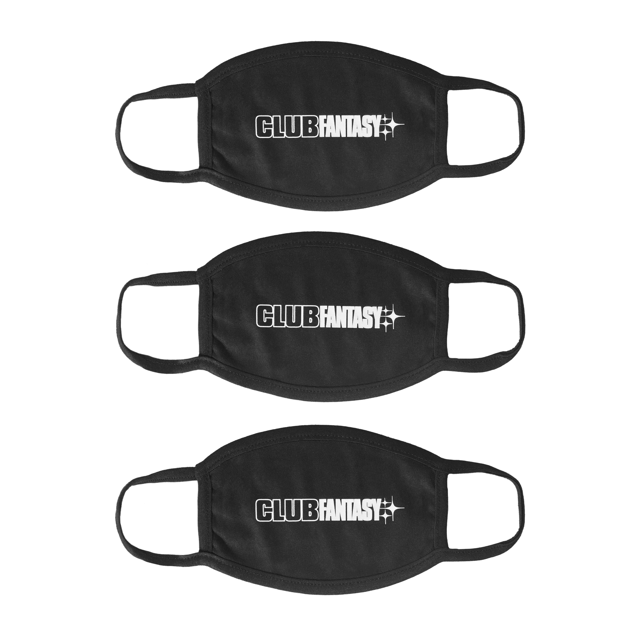 3 Pack CF Logo Masks